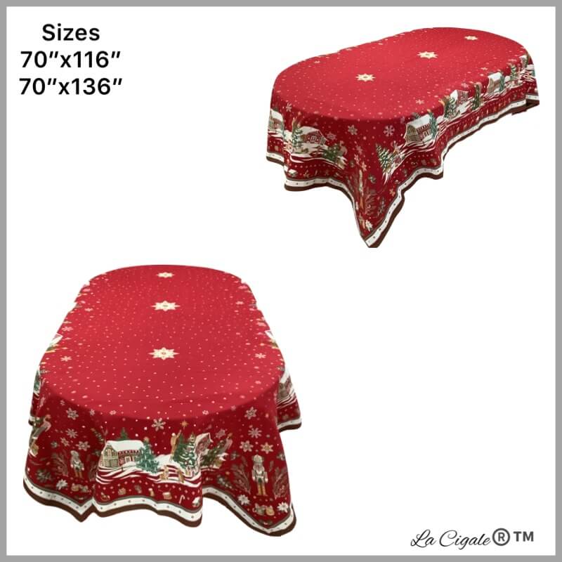 Nutcracker Tapestry Tablecloth - La Cigale